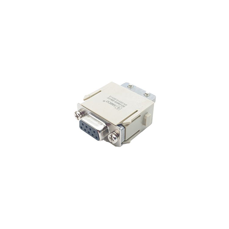 Heavy duty connector Modular HMDS 9 Pin Connectors With Silver Plated ...